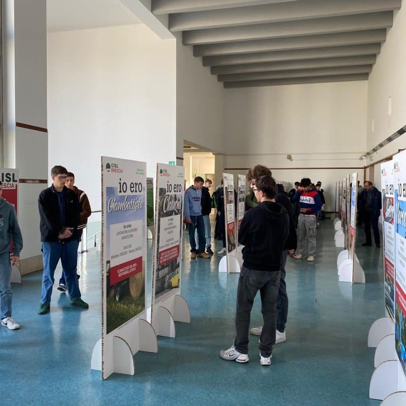 All'ITIS "Castelli" l'installazione "IO ERO - Memorie di vite spezzate ...